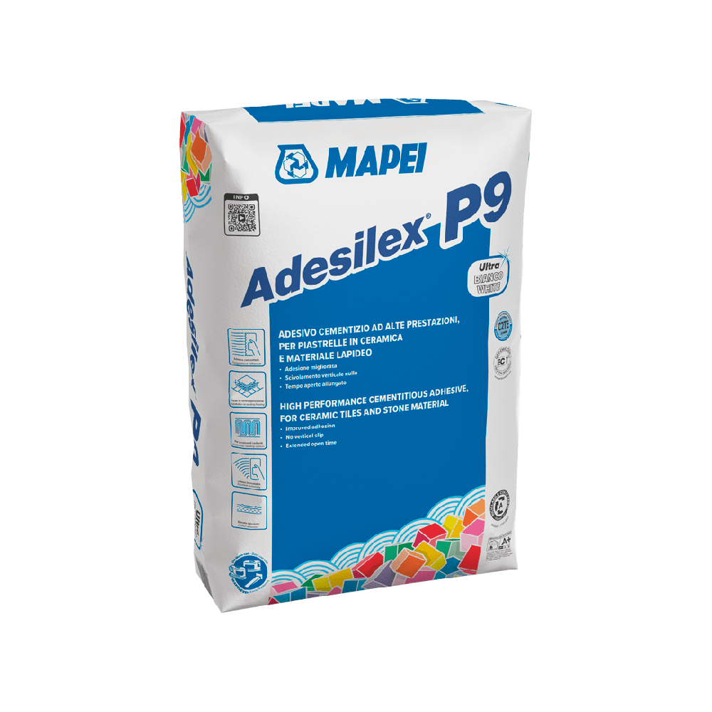 Mapei Adesilex P9: glijvaste cementlijm - Voegenshop.nl